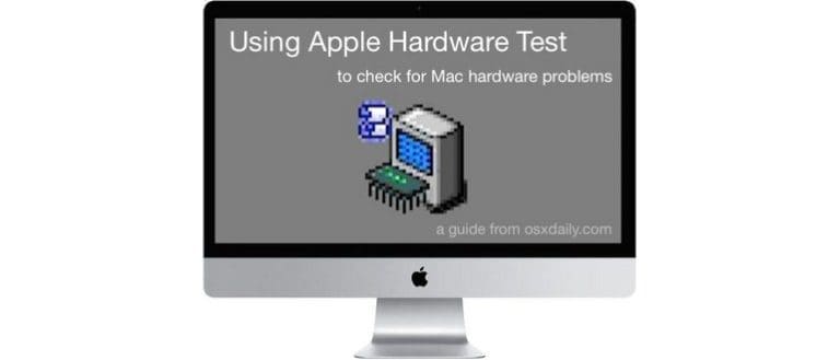 Diagnostica problemi Mac con Apple Hardware Test e Apple Diagnostics